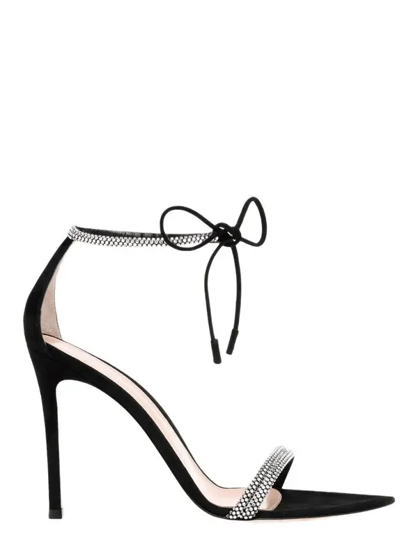 GIANVITO ROSSI Montecarlo High Heel Sandals - Black