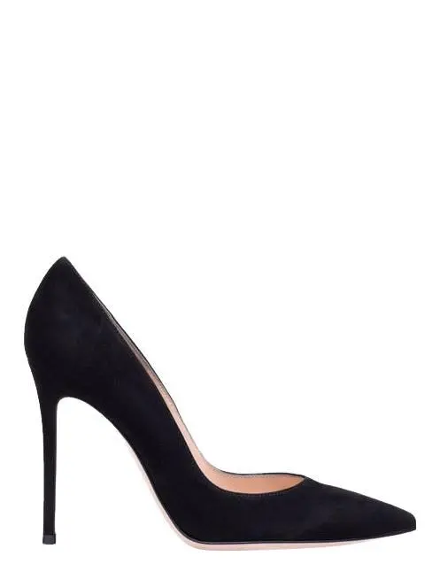GIANVITO ROSSI 105 Pumps - Black Suede
