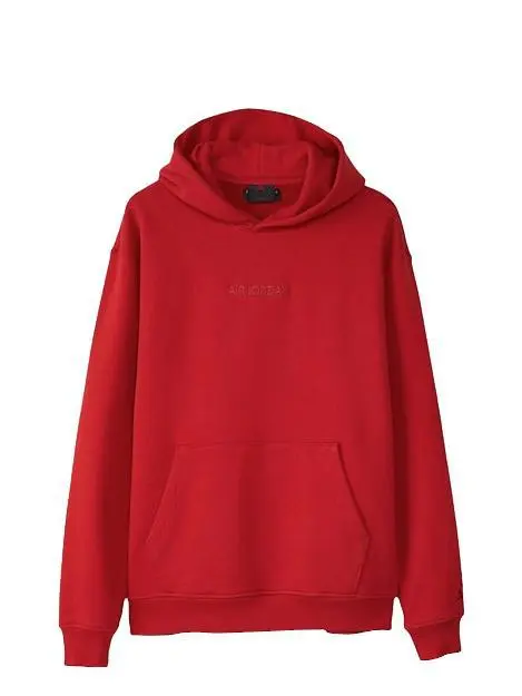 Nike Air Jordan Wordmark Fleece Hoodie - Mystic Red