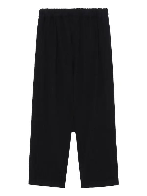 BLACK COMME DES GARÇONS Drop-crotch Trousers - Black