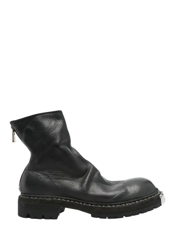 Guidi Leather Boots - Black