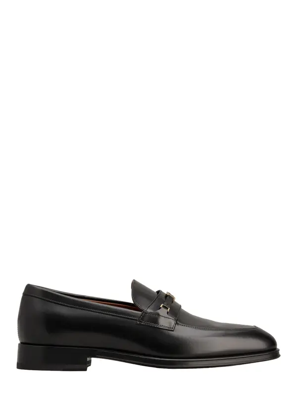 TOD'S Leather Loafers - Black