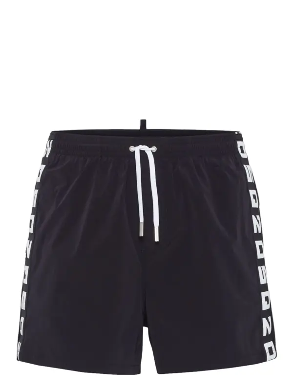 Dsquared2 Drawstring Swim Shorts - Black