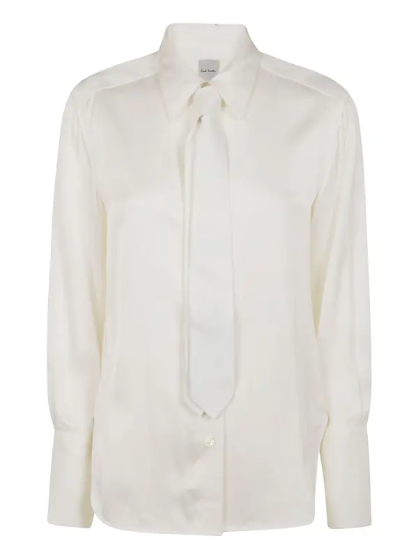 Paul Smith Necktie Shirt - 02 White