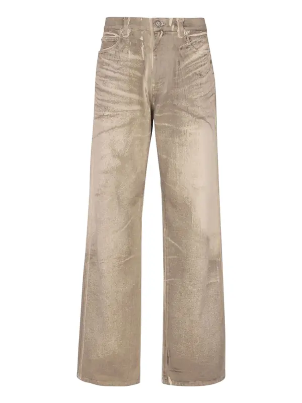 Balmain Garment-dyed Jeans - Neutrals