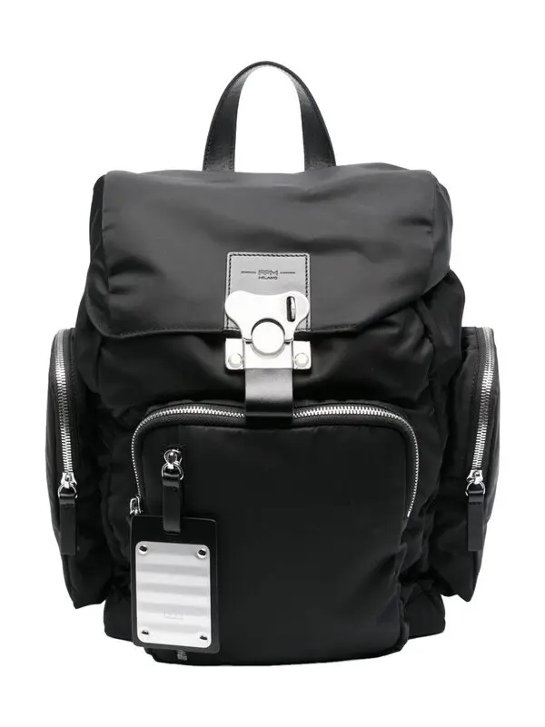 FPM MILANO Small Bank On The Road Butterfly Backpack - Black