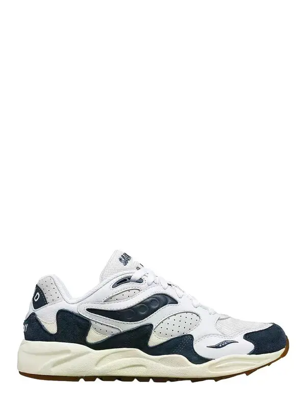 Saucony Grid Shadow 2 Ivy Prep Sneakers - White