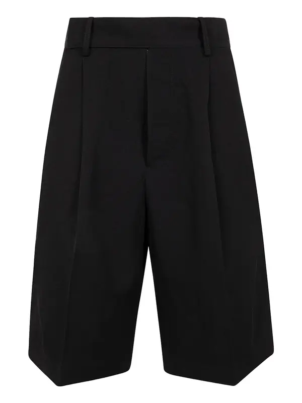 Yohji Yamamoto Knee-length Shorts - Black