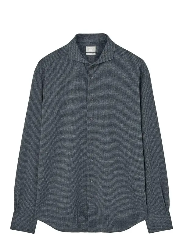TRAIANO MILANO Button-down Shirt - Grey