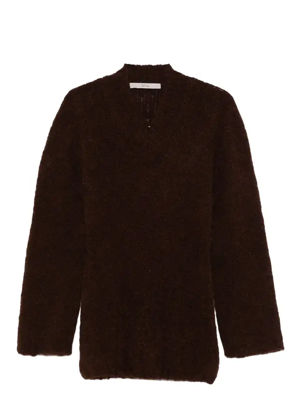 TELA Yeti Sweater - Brown