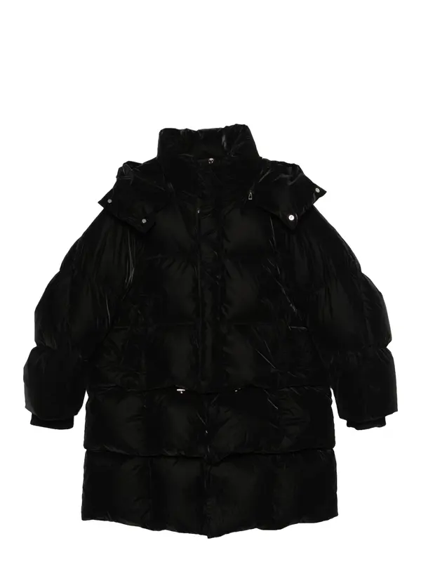 SONGZIO Detachable Hood Coat - Black