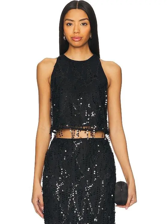 House Of Harlow 1960 X Revolve Padma Top - Black