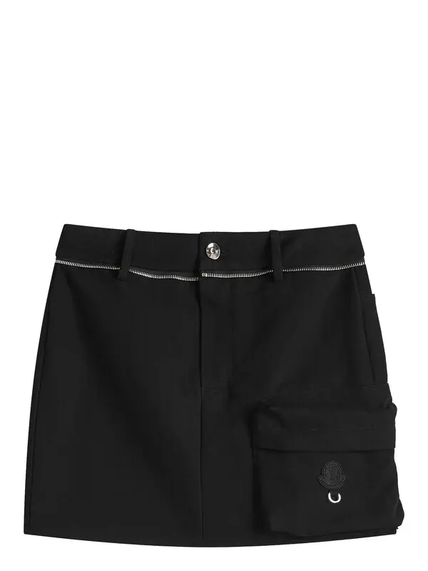 Moncler X Willow Smith Mini Skirt - Black