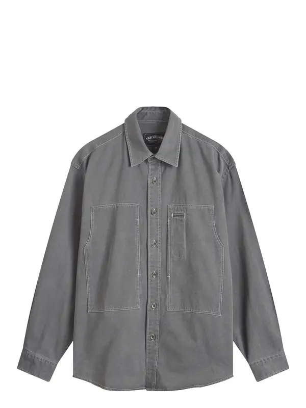 FRIZMWORKS Carpenter Pocket Work Shirt - Charcoal