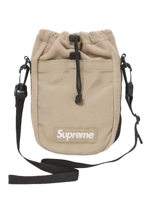 Supreme Polartec Sling Bag - Taupe