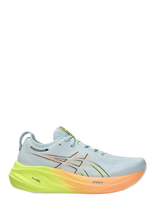 Asics Gel-nimbus 26 Paris Sneakers - Cool Grey/safety Yellow