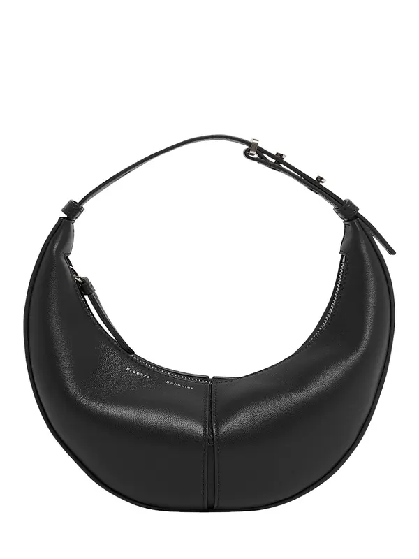 Proenza Schouler Slide Mini Napa Leather Shoulder Bag - Black
