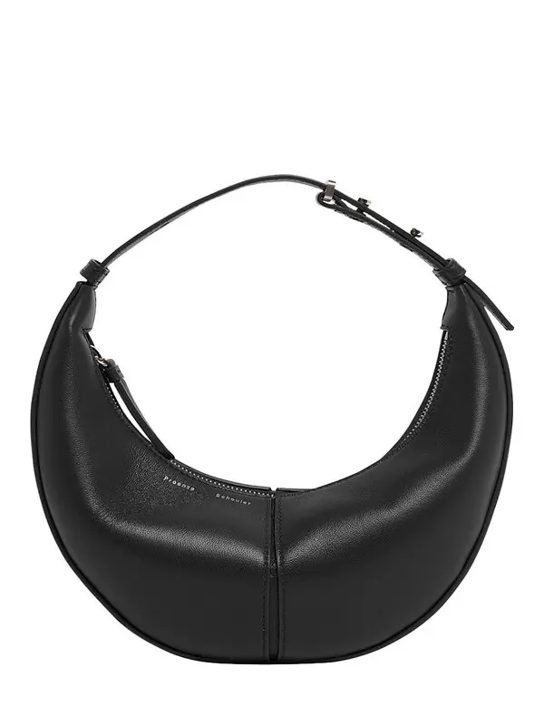 Proenza Schouler Slide Mini Napa Leather Shoulder Bag - Black