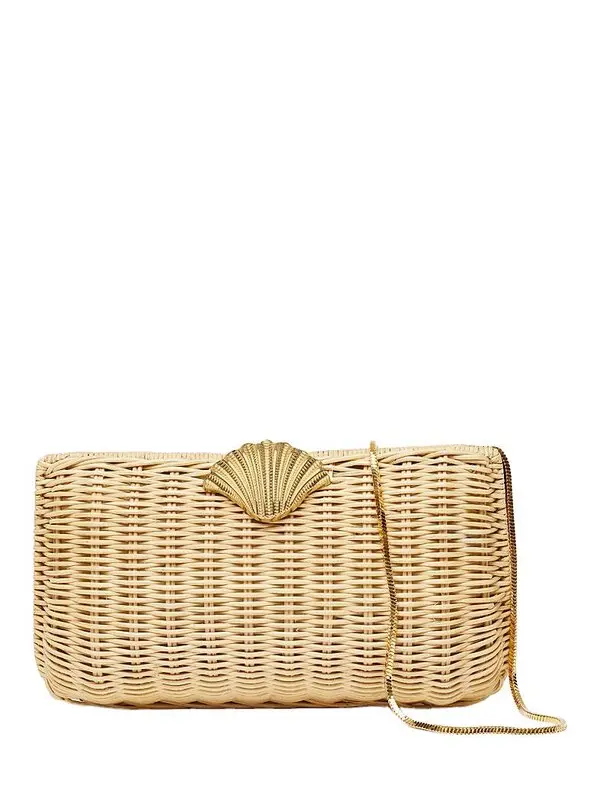 Poolside Classica Clutch - Natural