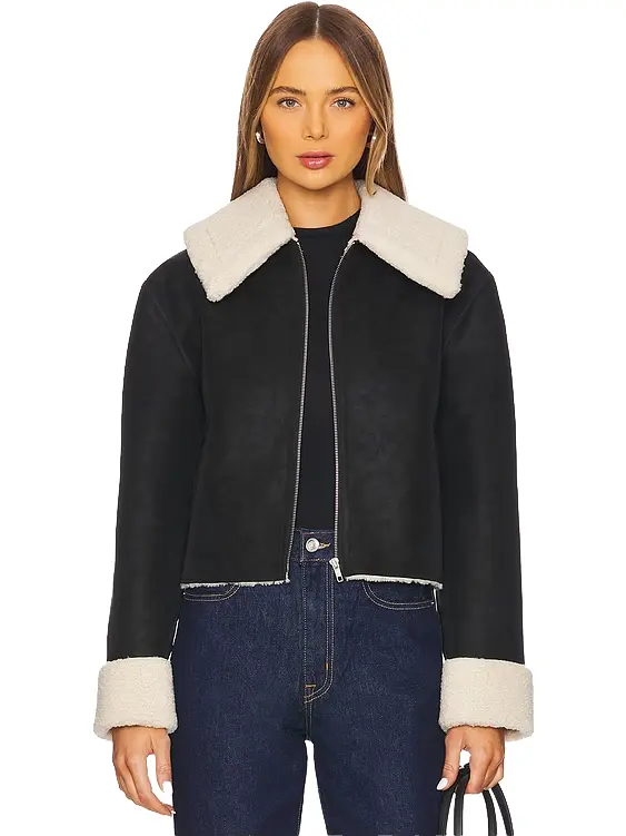 House Of Harlow 1960 X Linden Jacket - Black