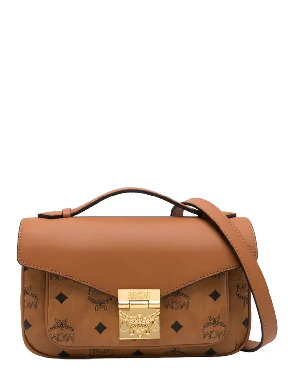 Mcm Tracy Crossbody Bag - Brown