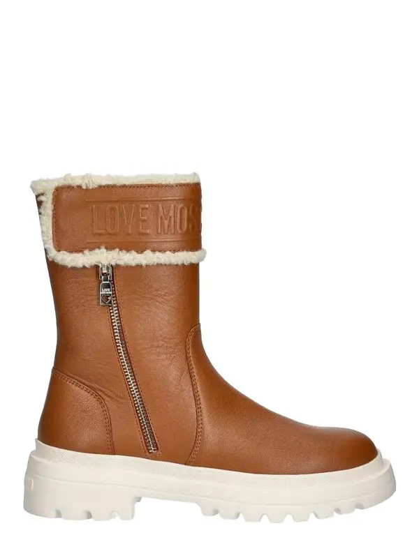 Moschino Her Love Boots - Brown