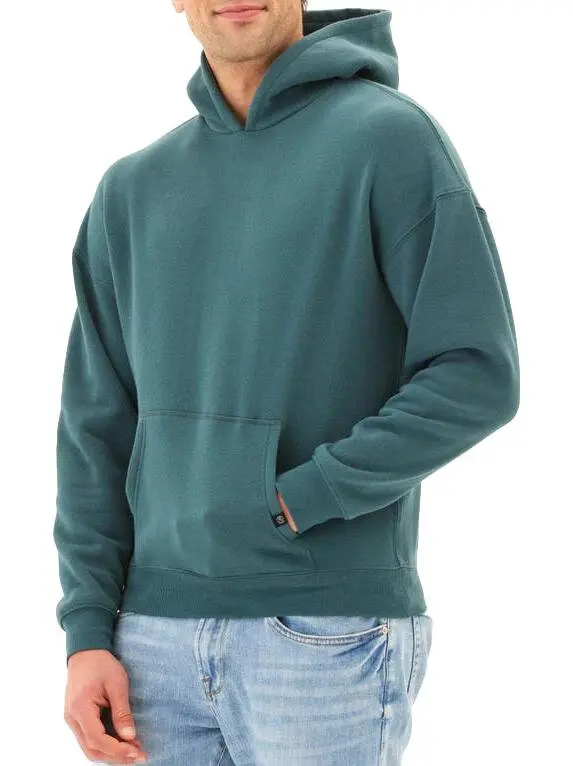 THREADS 4 THOUGHT Oversized Fleece Hoodie - Peacock