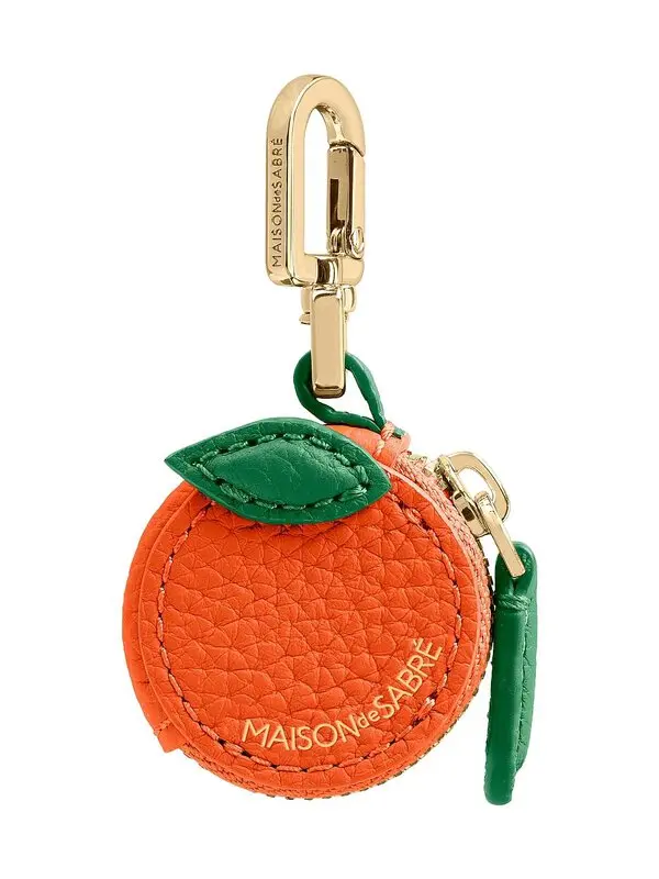 MAISON DE SABRE Sabrémoji Fruit Charm In Orange - Orange Charm
