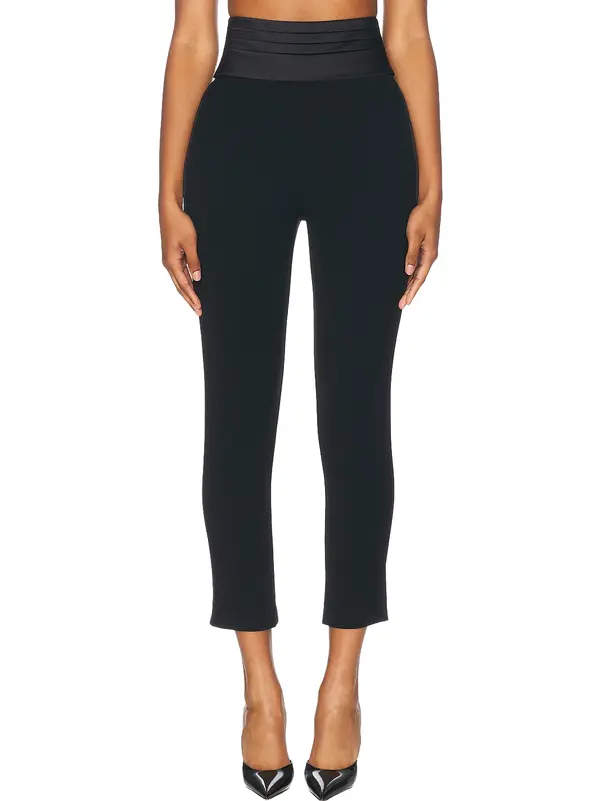 SANS FAFF Tuxedo Cigarette Pant - Black