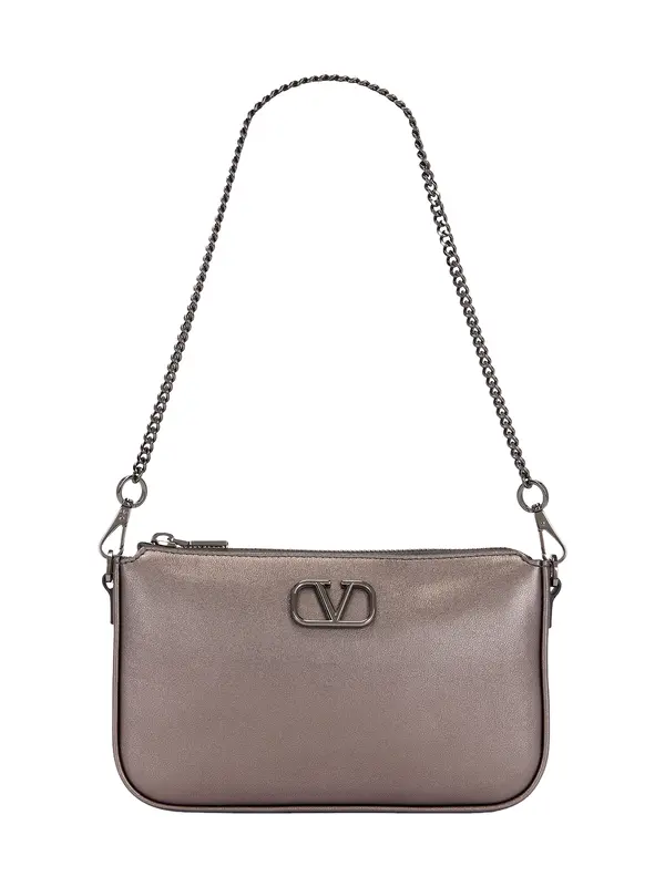 Valentino Garavani V Logo Signature Mini Bag - Anthracite