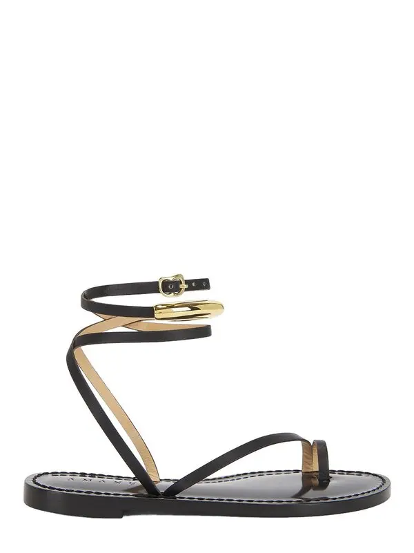 AMANU The Kalahari Sandal - Black
