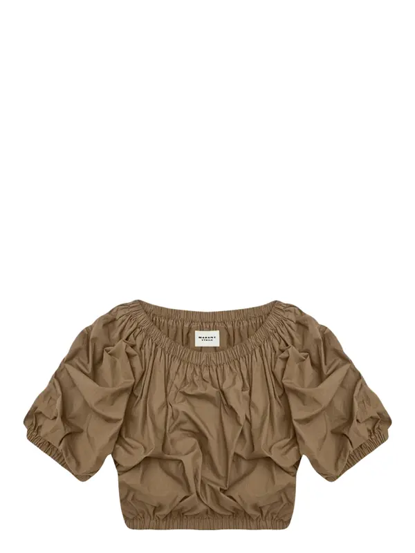 MARANT ETOILE Bertille Top - Green