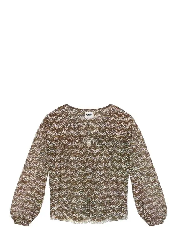 MARANT ETOILE Advika Top - Black