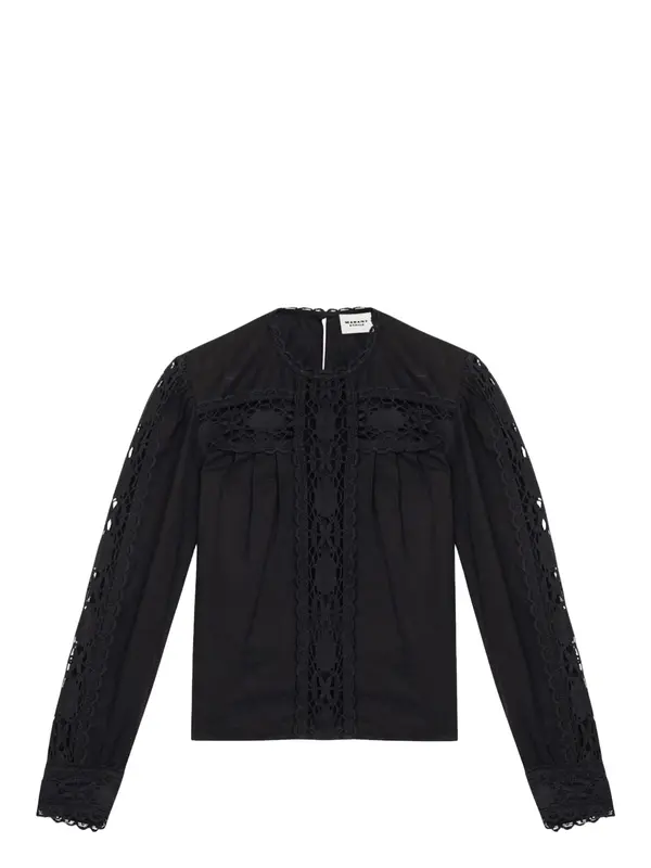 MARANT ETOILE Valmira Top - Black
