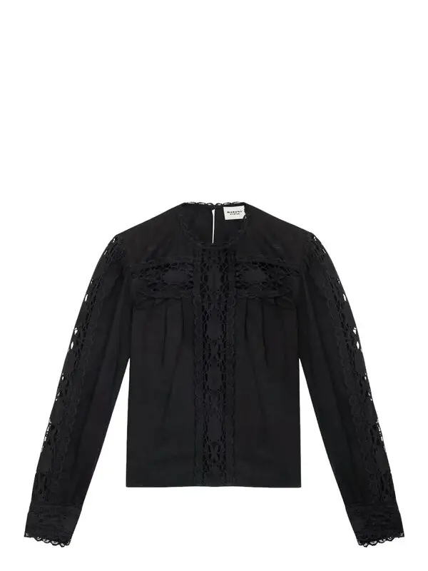 MARANT ETOILE Valmira Top - Black