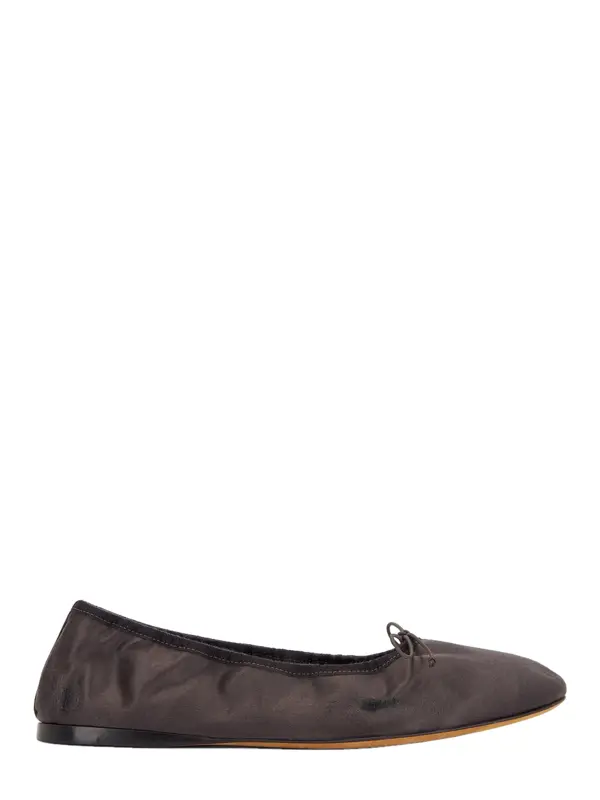 THE ROW - Satin Hereditas Ballerina Flat