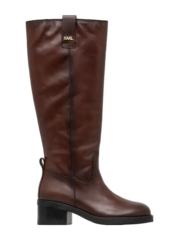 Karl Lagerfeld Brooklyn Boots - Brown