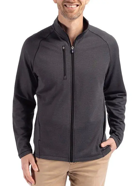 Cutter & Buck Peshastin Quarter-zip Pullover - Black Heather