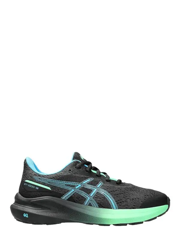 Asics Gt1000 13in Sneakers - Black/digital Aqua