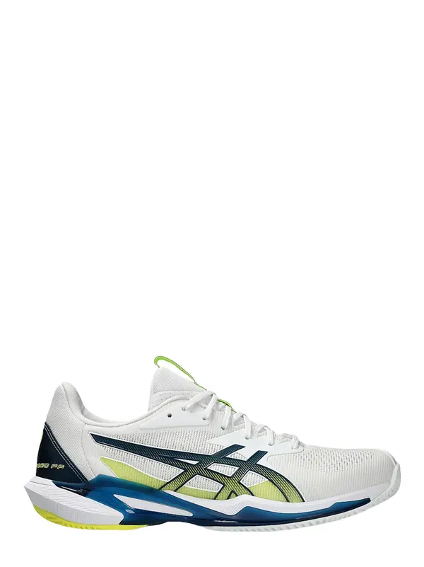 Asics Solution Speed Ff 3 Clayin Athletic Sneakers - White/mako Blue