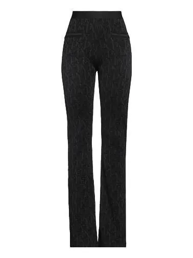 Palm Angels Knitted Flared Pants - Black