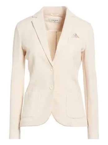 CIRCOLO 1901 Single-breasted Blazer - White