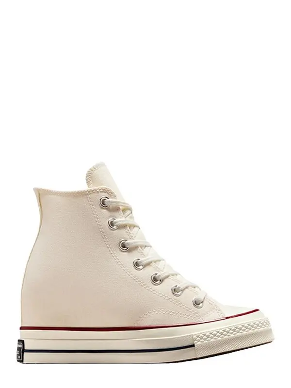 CONVERSE Chuck 70 Wedge Sneakers - Egret/black/red
