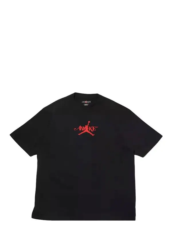 JORDAN X Awake Ny Solid Tee Shirt - Black
