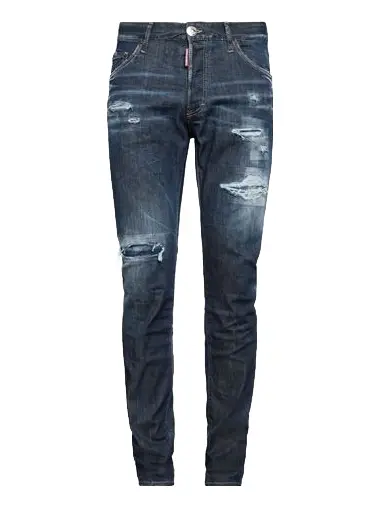 Dsquared2 Straight Leg Jeans - Blue