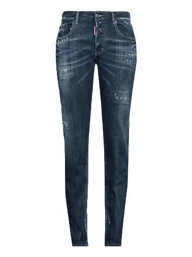 Dsquared2 Straight Leg Jeans - Blue