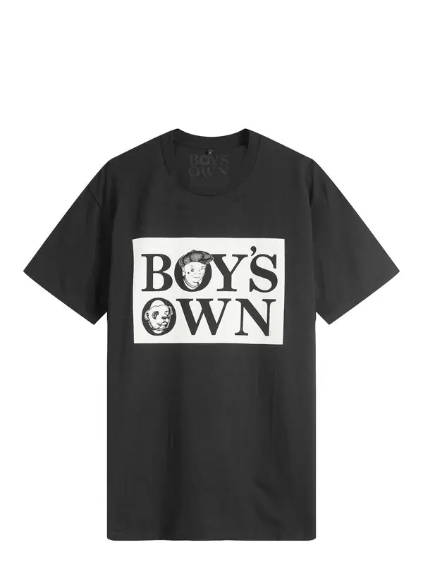 BOYS OWN Boy’s Own Classic Box Logo T Shirt - Black