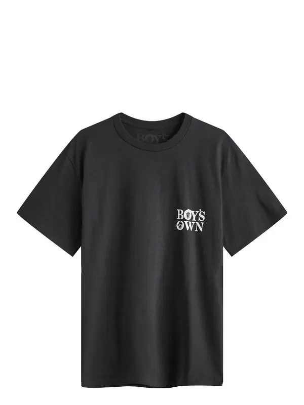 BOYS OWN 1991 Playlist Print T Shirt - Black