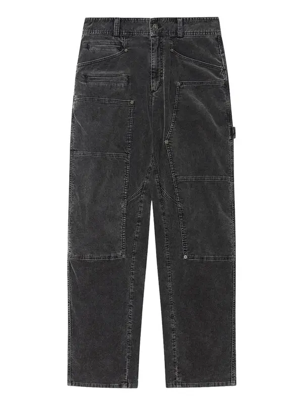 MARANT ETOILE Lois Corduroy Pants - Black
