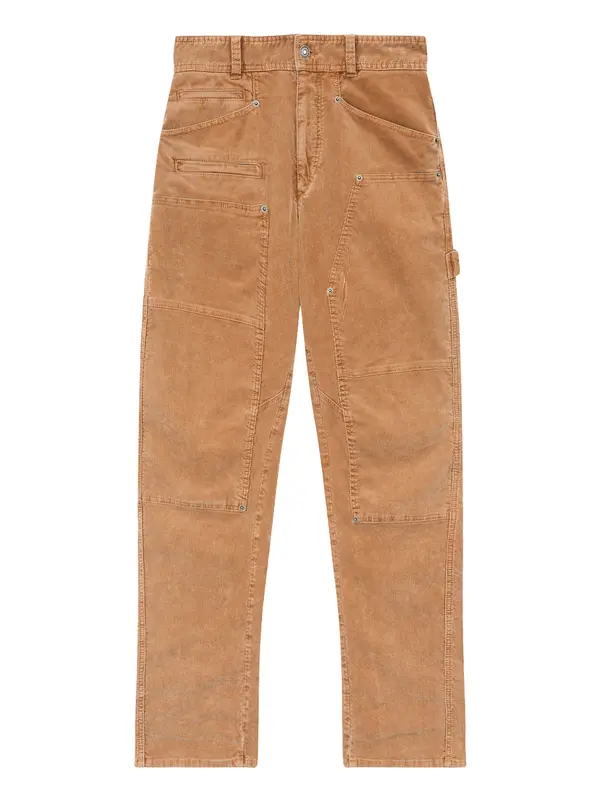 MARANT ETOILE Lois Corduroy Pants - Camel